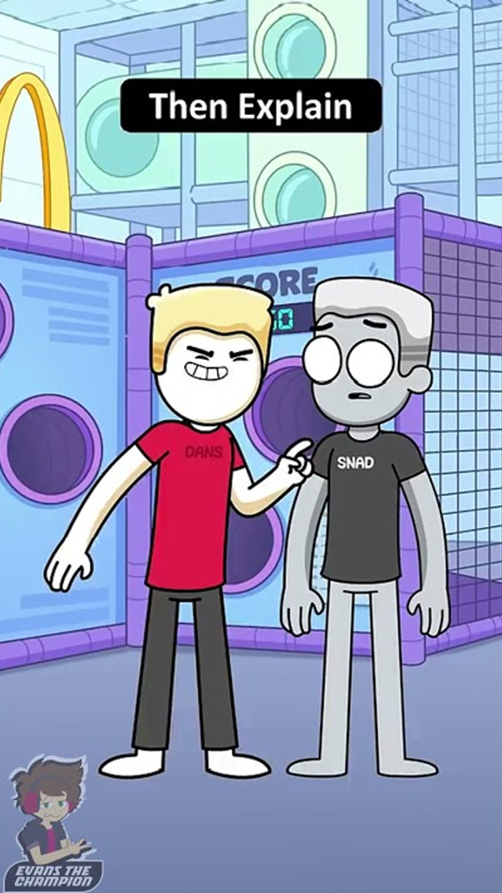La pregunta de la pajita que rompe la mente | Animación meme con fandub ...