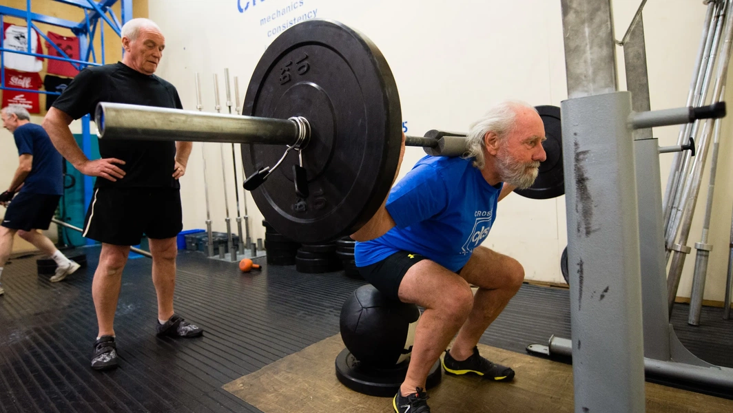 Why men over 50 should master the chair test
