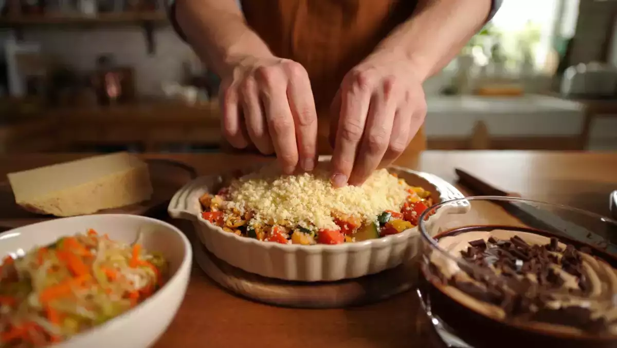 Try today's 23 June menu: cabbage stir-fry, ratatouille crumble and ...