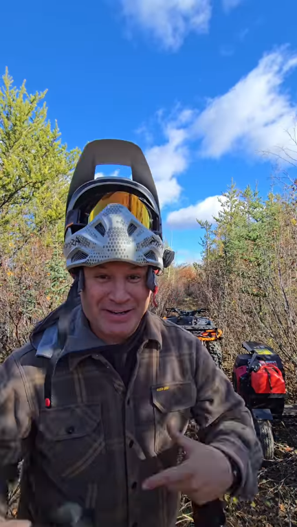 Trail clearing day with the Beaver Tech brush cutter