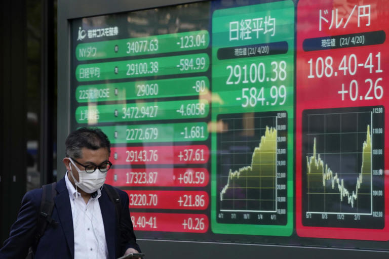 Borsa: l'Asia scivola sul crollo titoli dei chip, Seul -9%