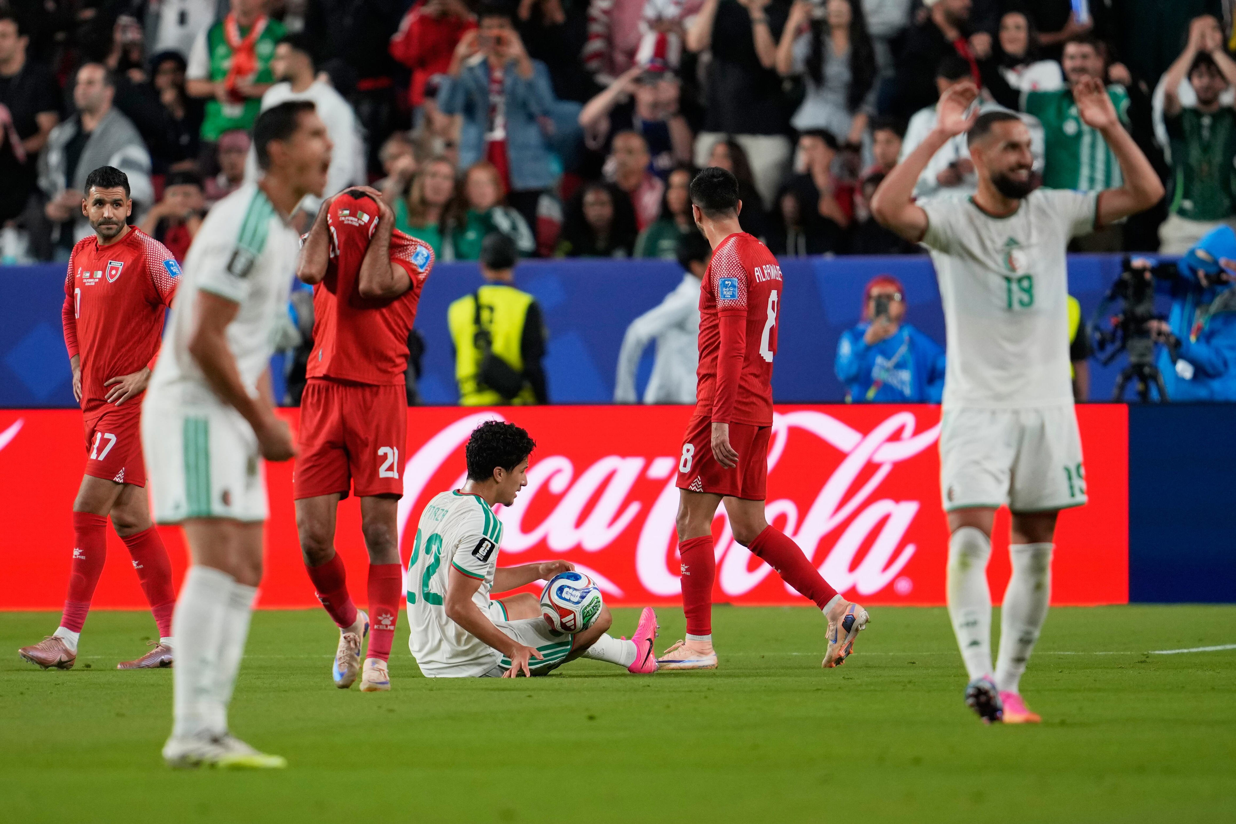 Jordan falls to Algeria 2-1 in World Cup corner kick comeback