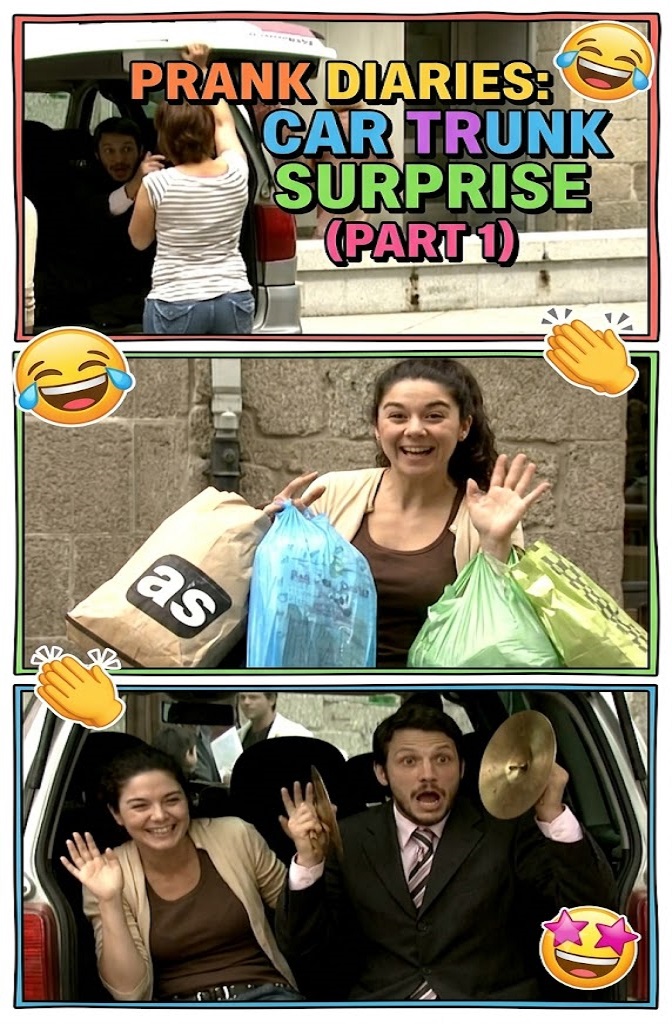 Prank diaries - car trunk surprise (part 1)