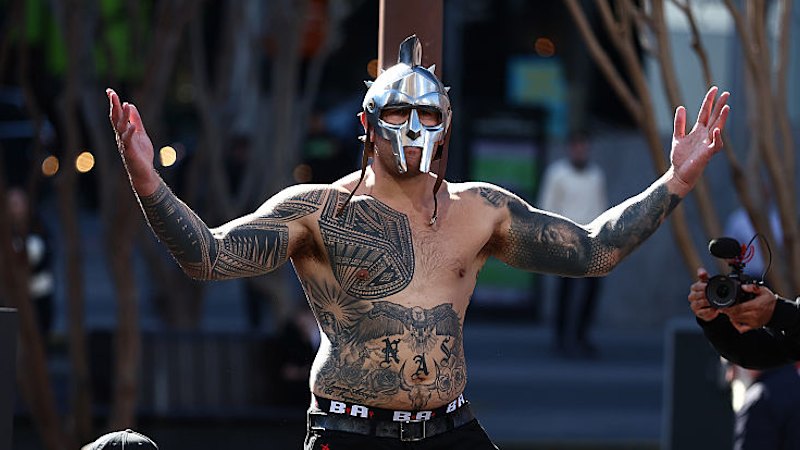 'Ready to die': Footy fight ignited by Gladiator taunt to rile Burgess
