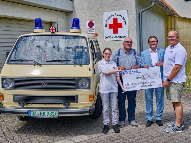 Babenhausen: DRK sammelt 12.335 Euro – jetzt kommt der alte Bulli unter ...
