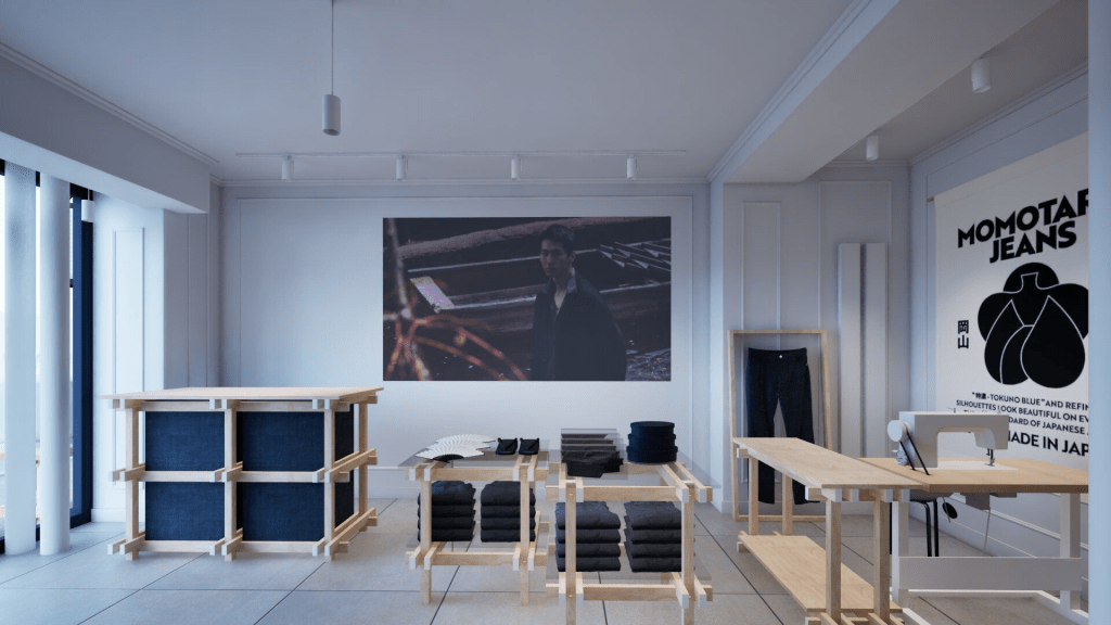 Momotaro Jeans debuts Paris pop-up during men's fashion week