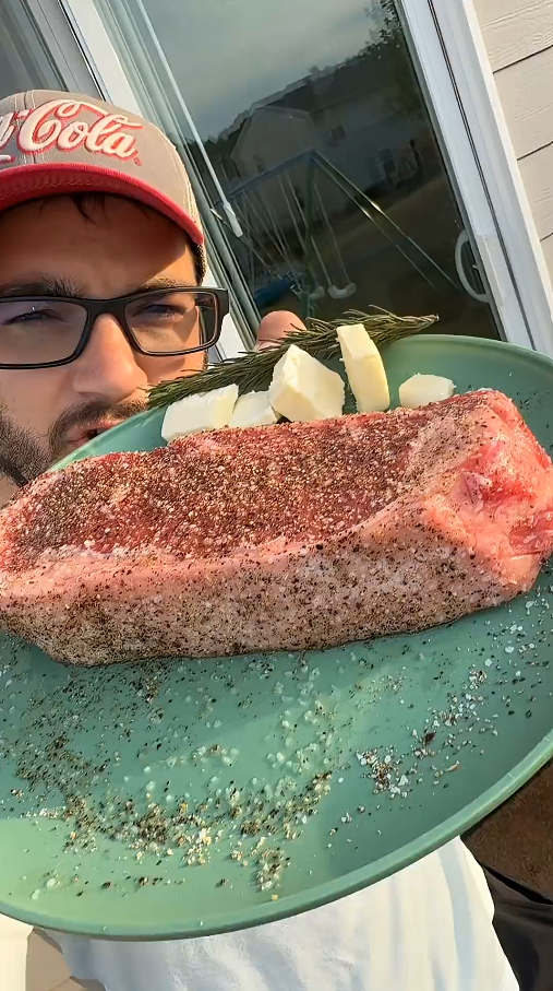 No yapping, just cooking steak: Simple sizzling steak recipe, juicy pan ...