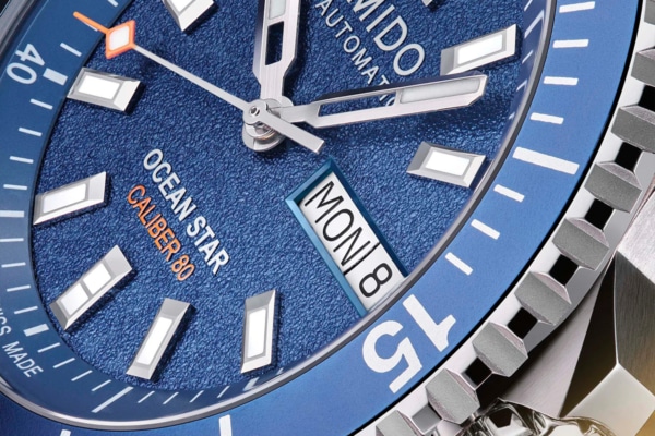 Mido’s sub-$1,500 Ocean Star 200 cops an 80-hour power reserve upgrade