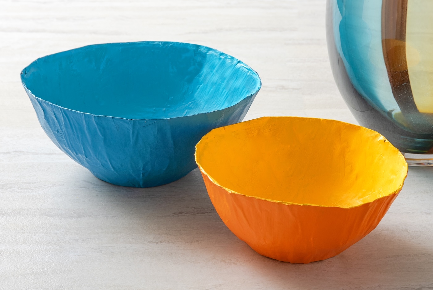 How to make paper mache bowls without flour paste