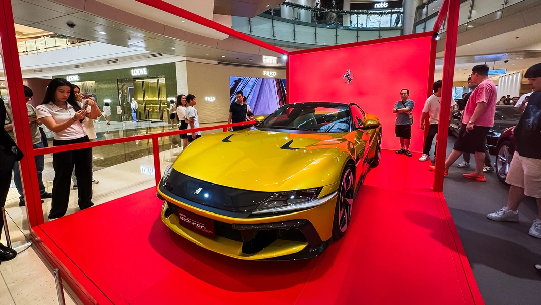 Ferrari’s first electric supercar sparks identity debate
