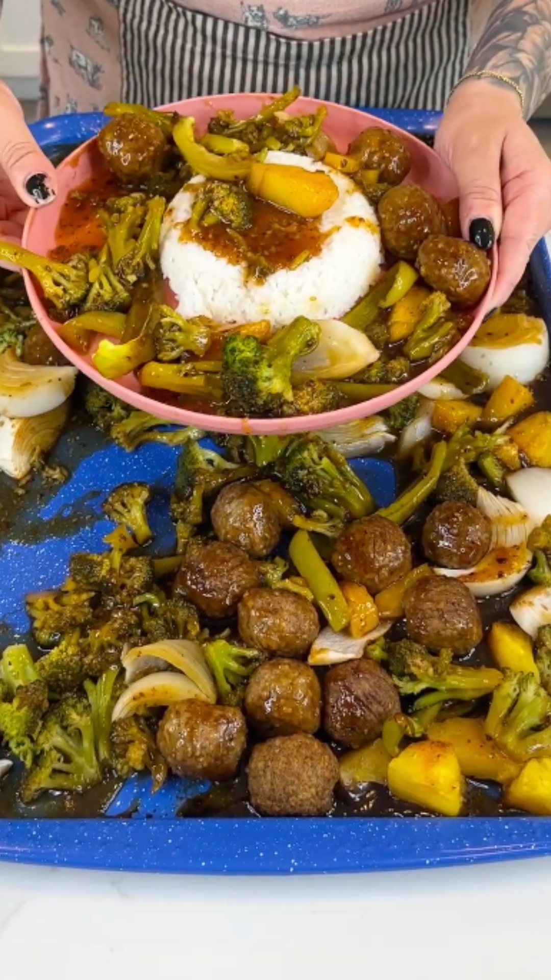 Flavorful one pan meal made with minimal ingredients