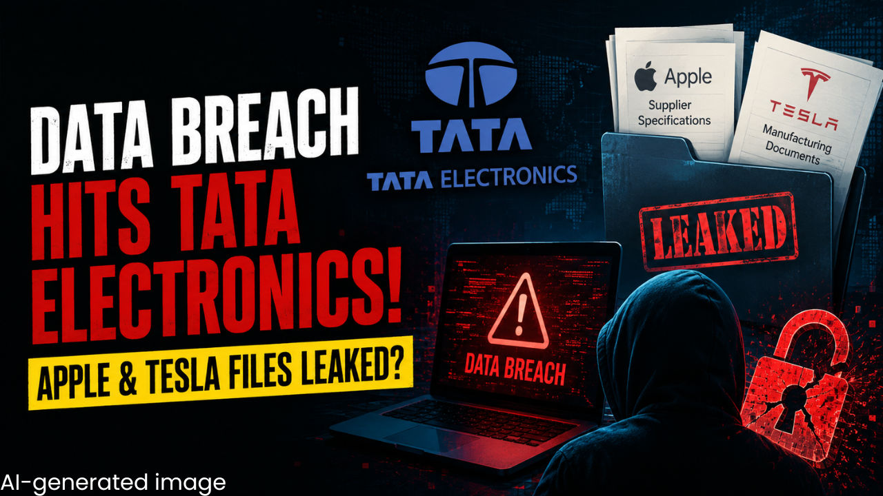 Tata Electronics hit by data breach, Apple and Tesla files found in ...