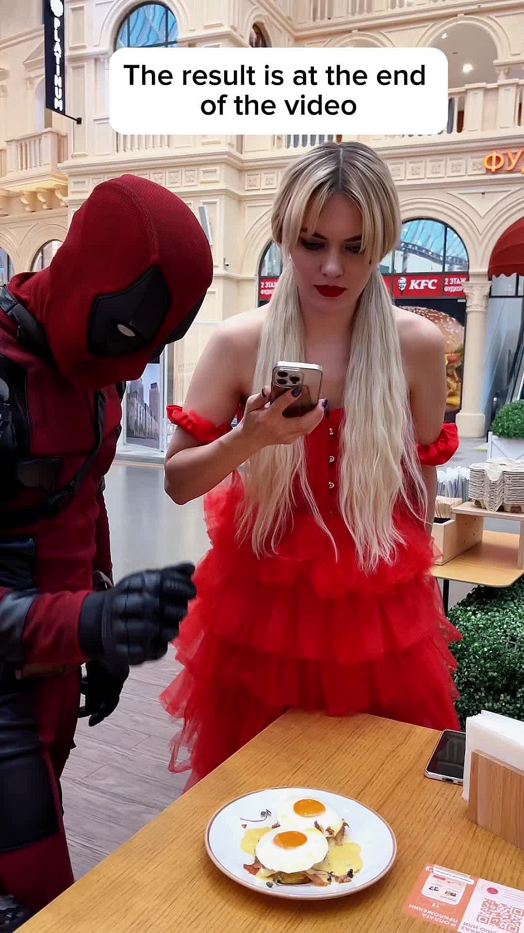 Deadpool & Harley film a food disaster!