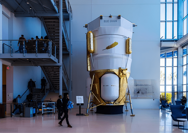 Blue Origin’s moon industry push runs into launch reality