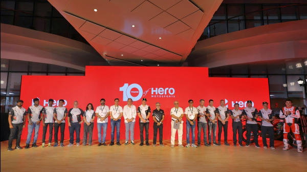 Hero MotoSports celebrates 10 years, launches talent programme