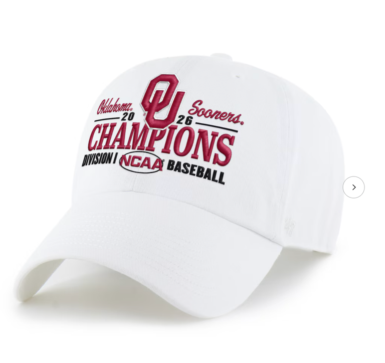 Oklahoma wins College World Series, shop Sooners championship hat ...