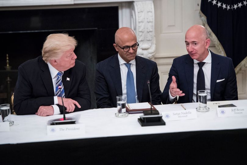 Jeff Bezos With Hair