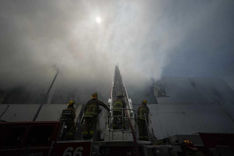 What to know about a cold storage warehouse fire in Los Angeles
