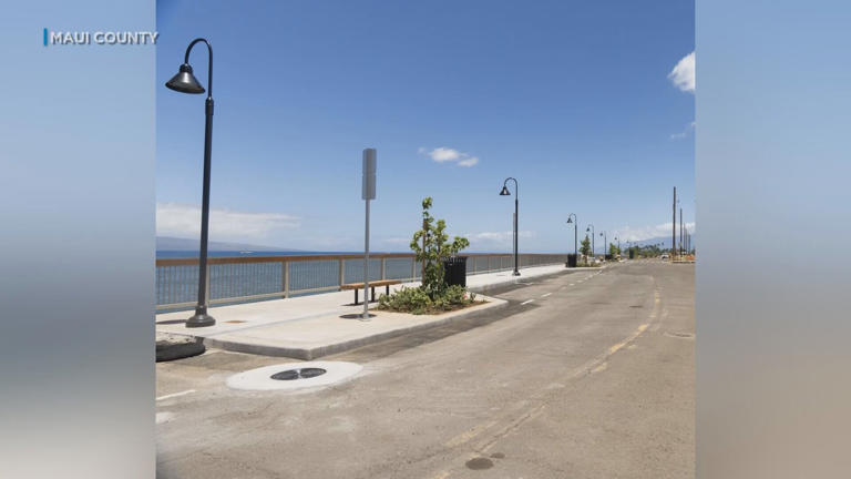 Maui County to hold blessing for completed Front Street improvement project