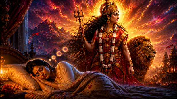 What astrology says about angry goddess dreams