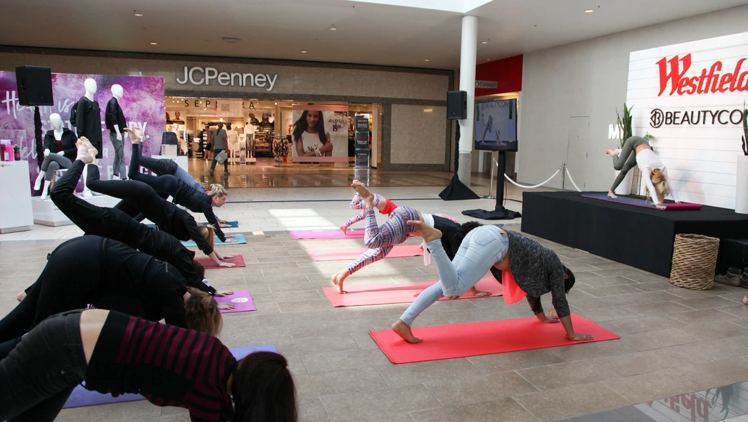 Elan Miracle Mall blends yoga day with retail strategy