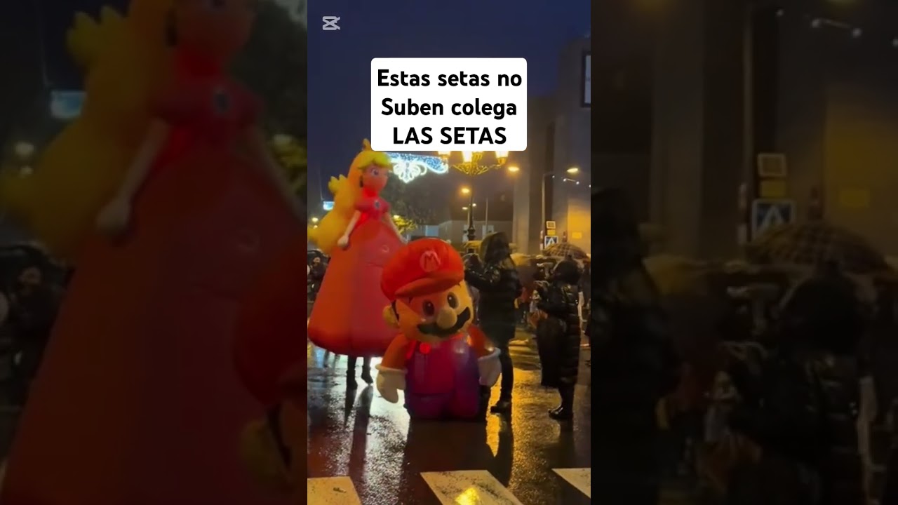 #mario #cabalgata #games #humor