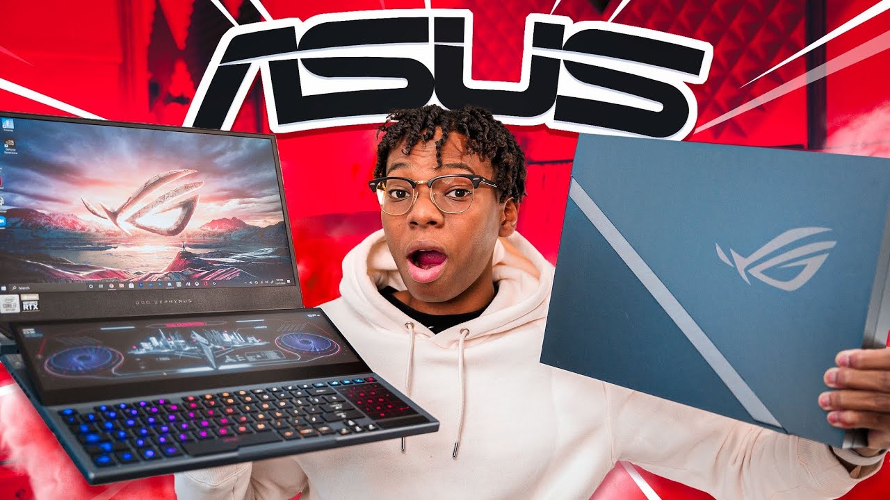 ASUS ROG Zephyrus Duo 15 w/Intel Core i7 unboxing & 300hz gaming test