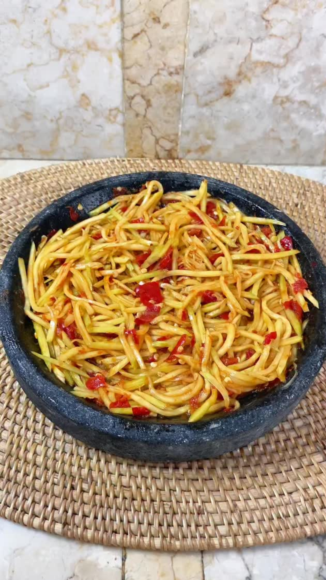 Indonesian sambal mangga sweet spicy mango chili sauce guide