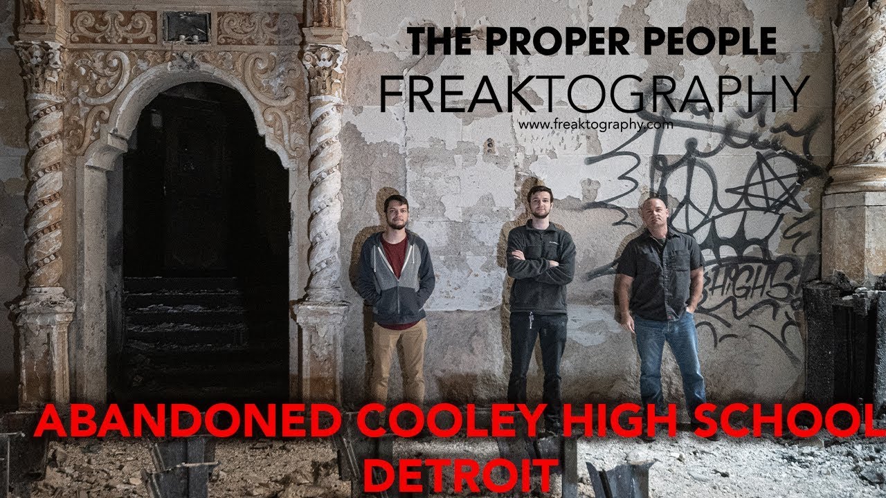 Exploring abandoned Detroit Cooley High School and its forgotten history