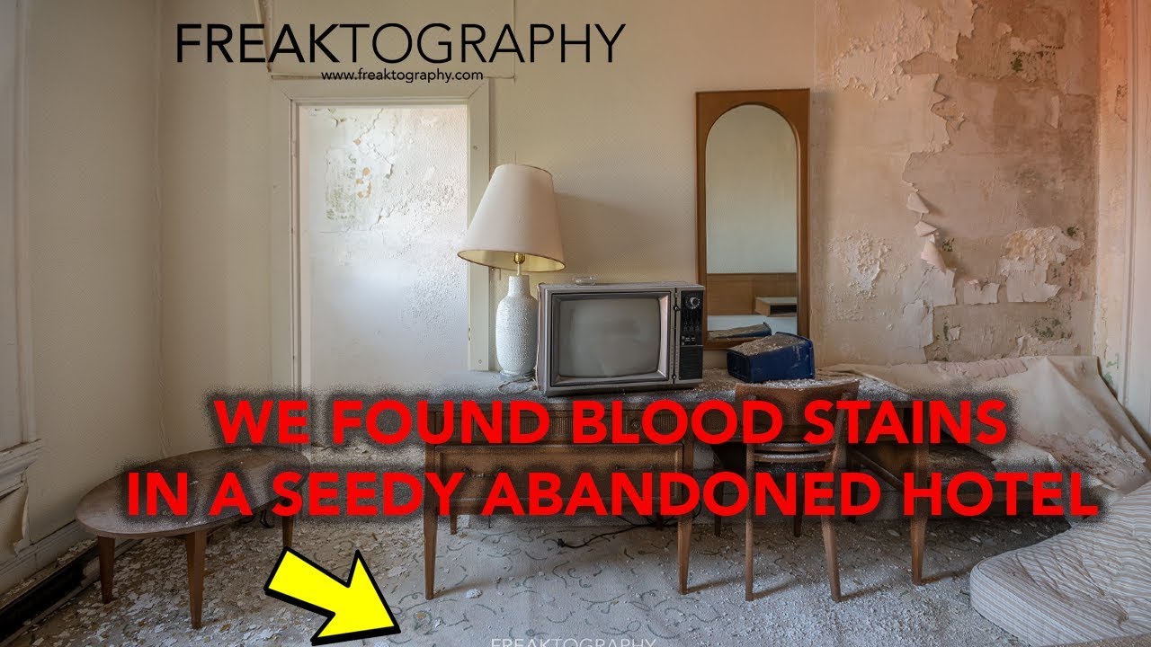 Abandoned hotel frozen in time with 1980s interior and forgotten rooms
