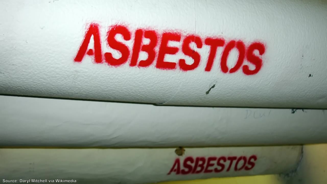 Asbestos was sold as a wonder material - "Resistant to flame" - then ...