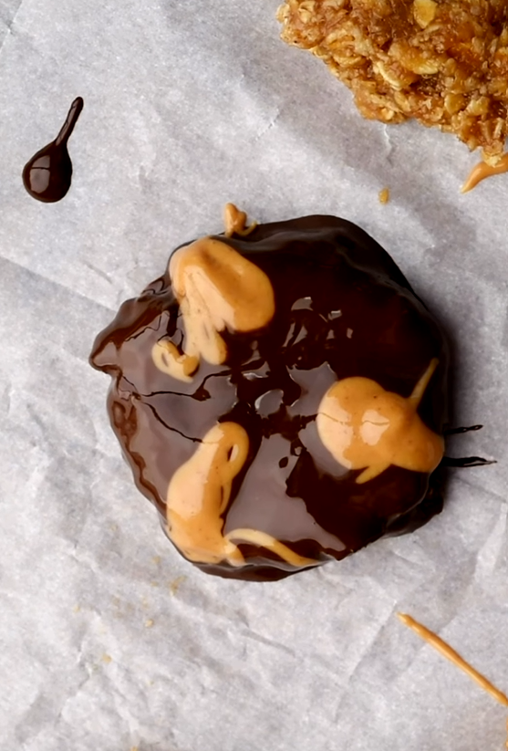 No bake peanut butter chocolate cookies gluten free vegan easy dessert ...