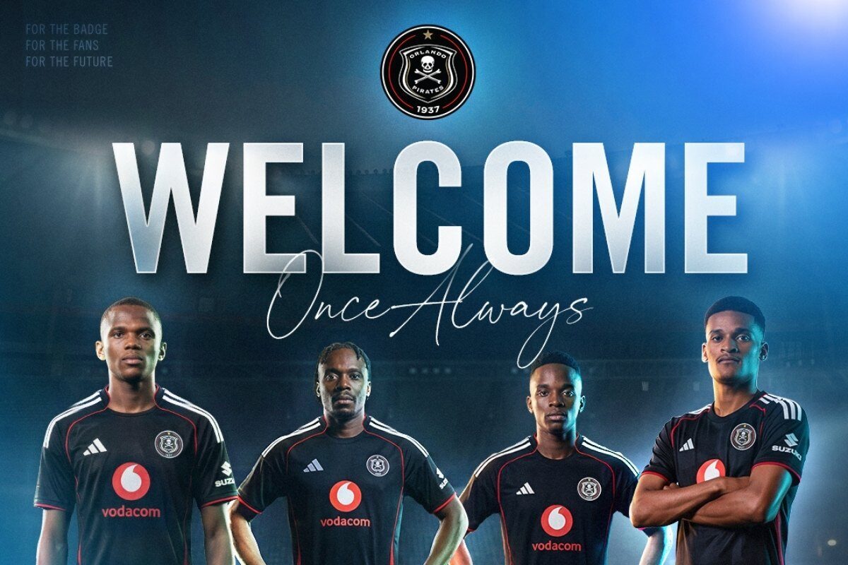 Transfers: Orlando Pirates’ starting line up with FOUR new signings