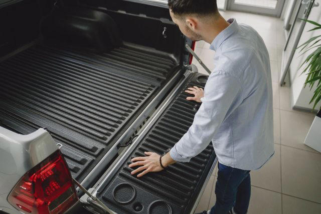 The Telo MT1: A mini-sized EV truck with a Toyota Tacoma bed