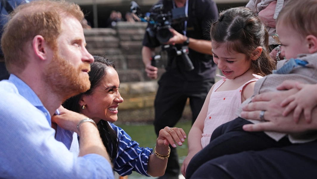 Meghan and Harry share rare family moments