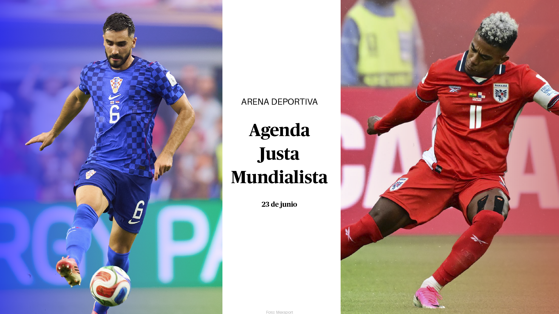 Agenda justa mundialista: 23 de junio