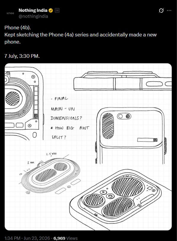 Nothing confirms Phone 4b, reveals launch date and design