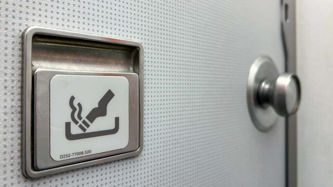 Why airplanes still have ashtrays