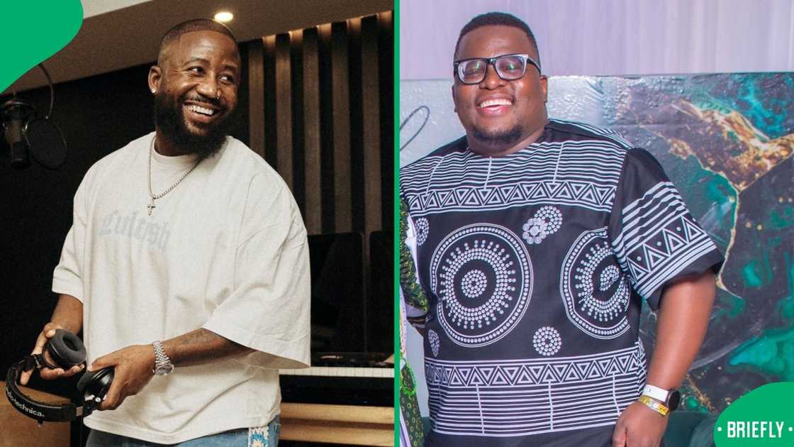 Watch this awkward encounter between Cassper Nyovest and Sol Phenduka