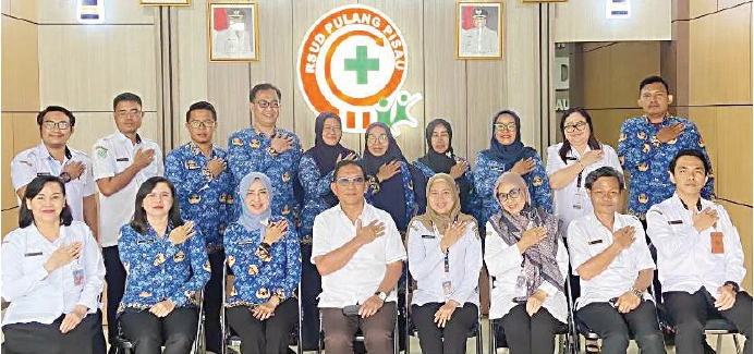 Perkuat mutu layanan, RSUD Pulang Pisau jadi lokasi kaji banding RSUD ...