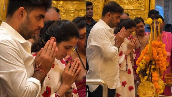 No diamonds, no bling: Ambani ‘badi bahu’ Shloka Mehta impresses in ...