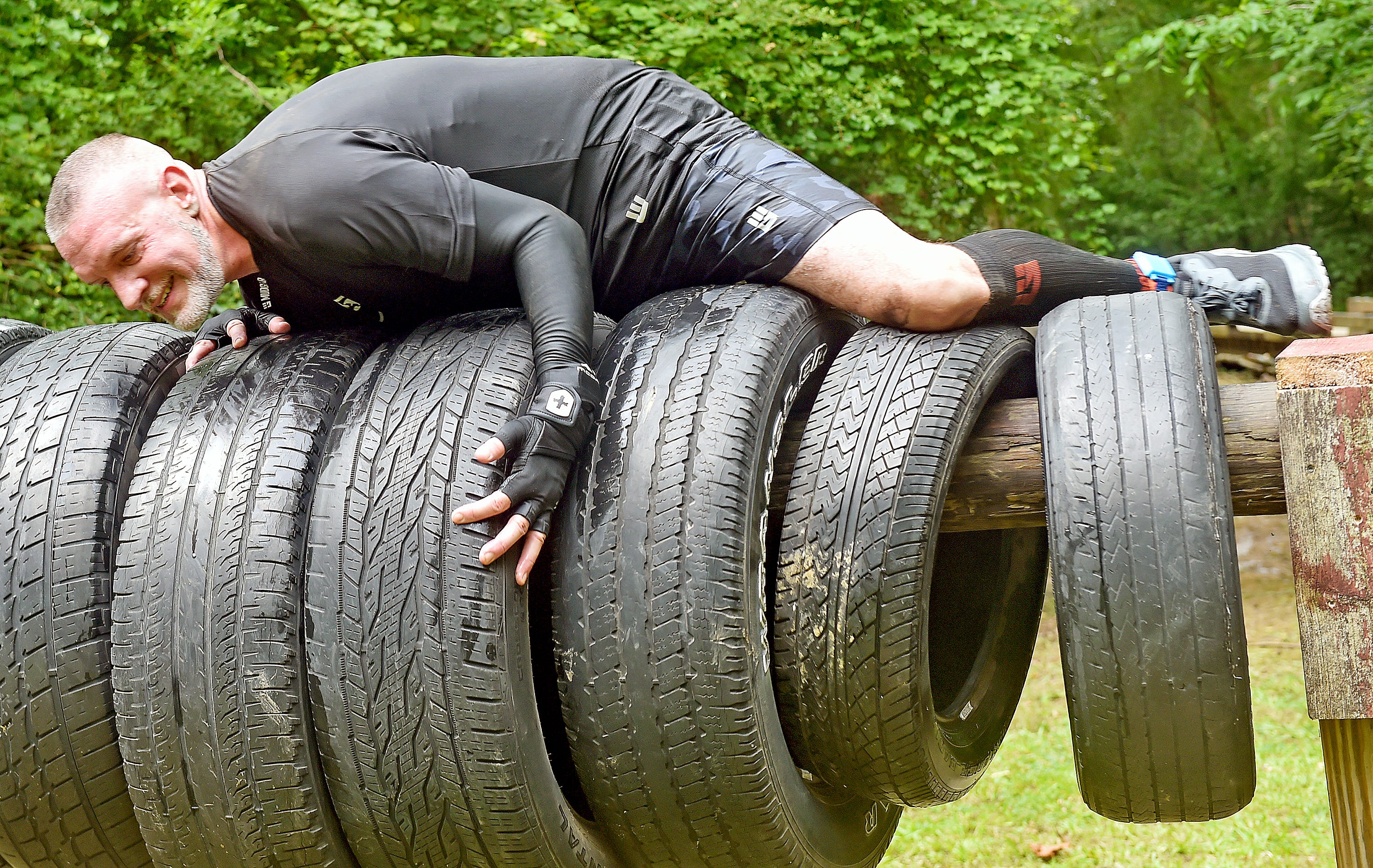 Runners brave obstacles at annual Barbarian Challenge