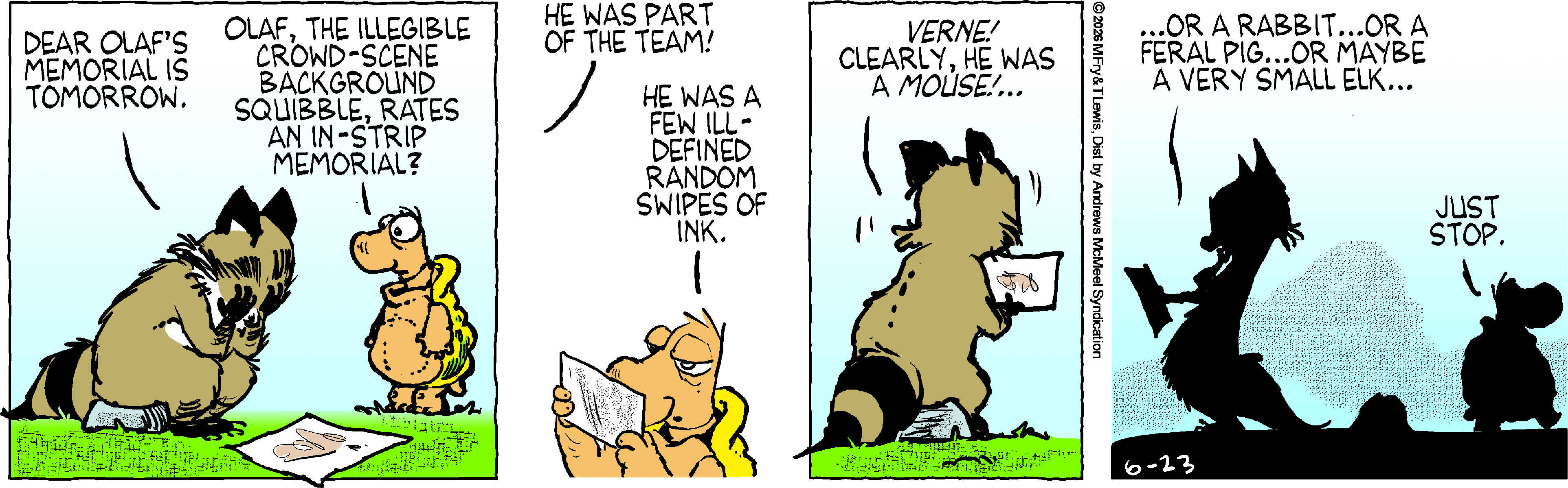 Over the Hedge by Michael Fry and T Lewis