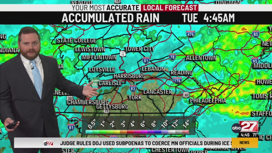 Slow clearing today, beautiful summer weather for mid-week