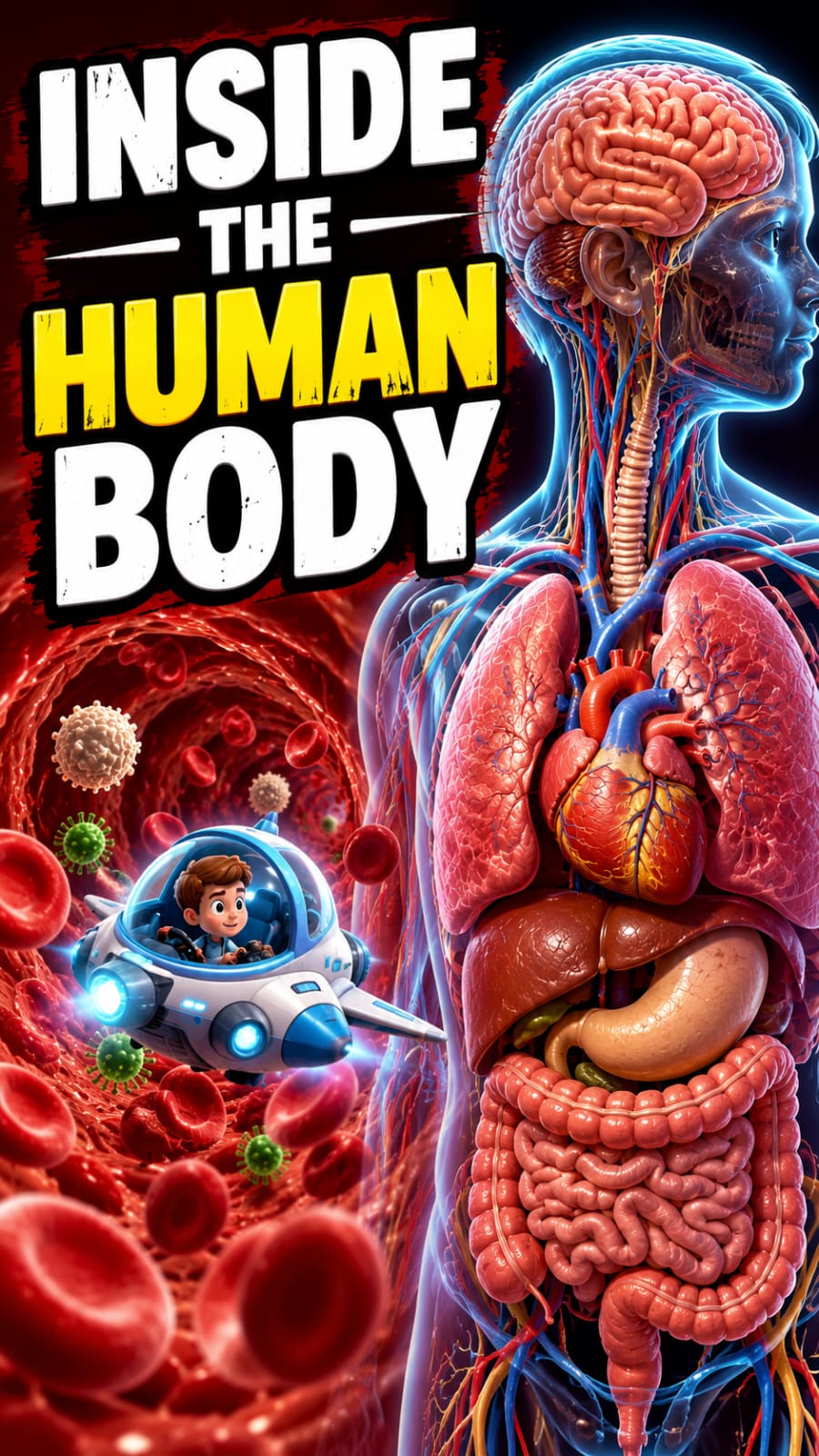 Journey inside the human body in 60 seconds