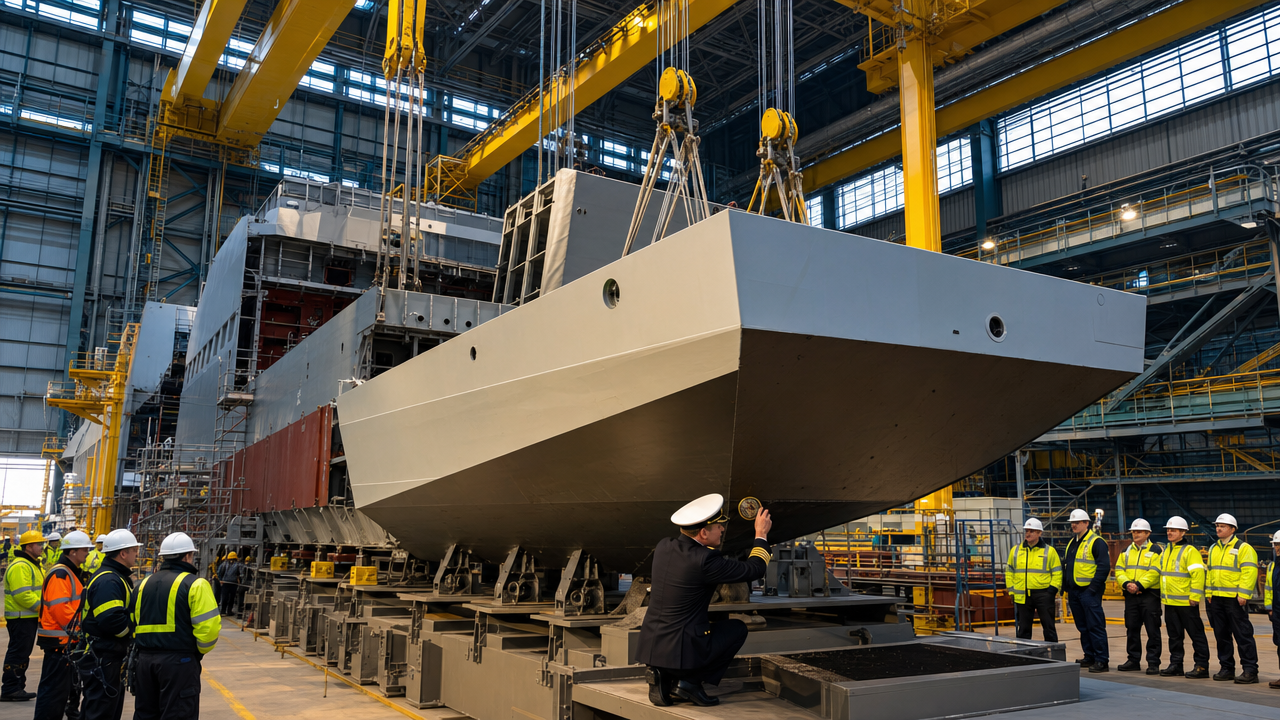 UK warship program breaks decades of delay as Type 31 frigates hit ...