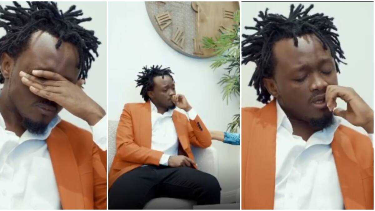 Bahati cries as Kenyan man tearfully narrates wife abandoning him with ...