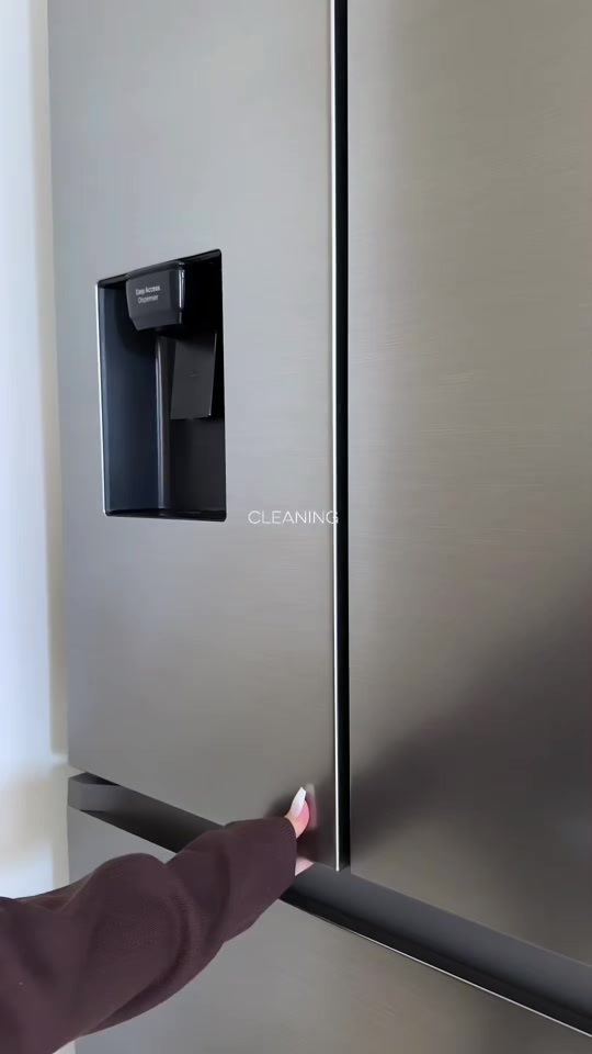 Fridge cleaning ASMR satisfying refrigerator reset and organization
