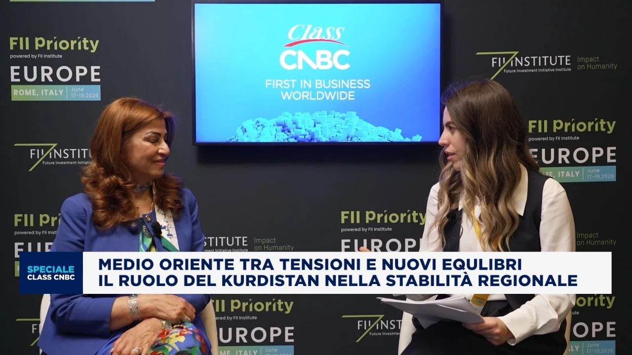 FII 2026, Rezan: il ruolo del Kurdistan nella stabilizzazione del Medio ...