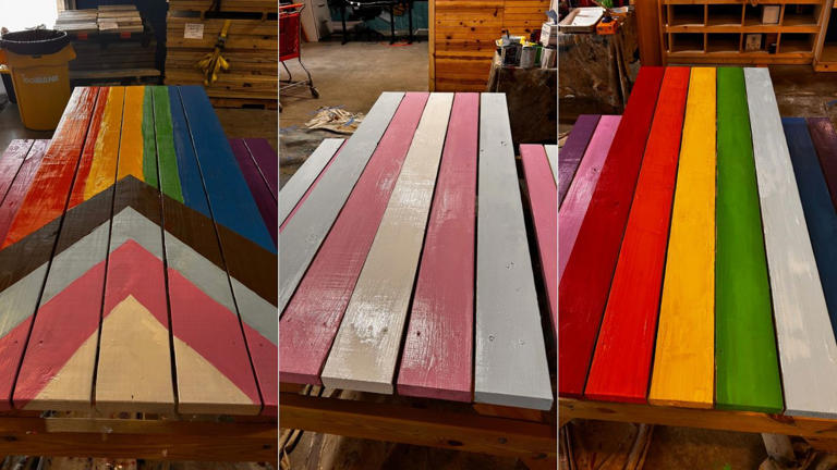 Richmond parks are getting permanent Pride-themed picnic tables